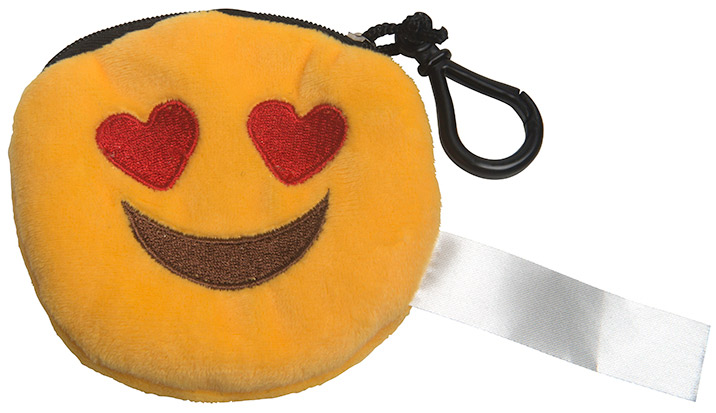 - ILY Emoji Plush Pouch #40009